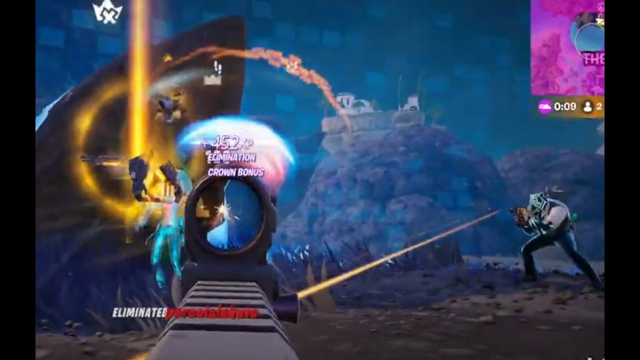 Fortnite: triangle shooters and I got 2nd (sound is back) - YouTube