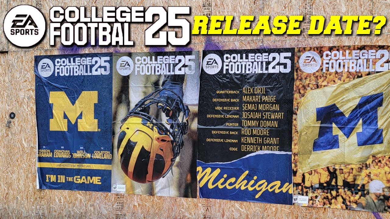 EA Sports College Football 25 Latest News! Release & Reveal Dates ...