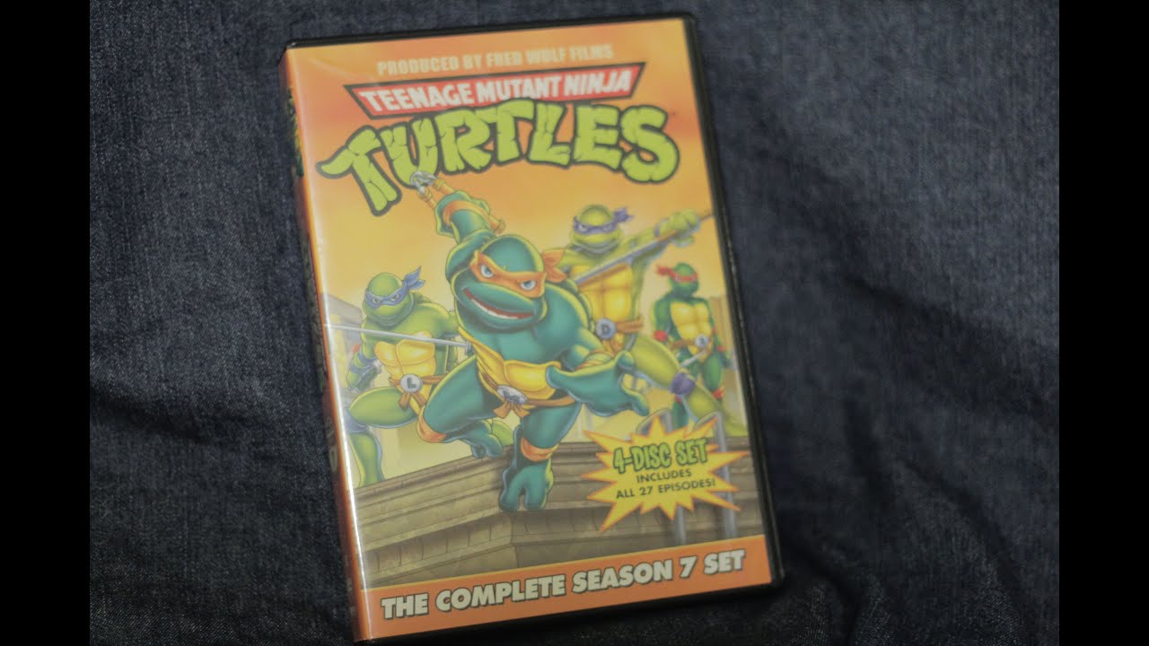 Teenage Mutant Ninja Turtles Season 7 DVD Unboxing - YouTube