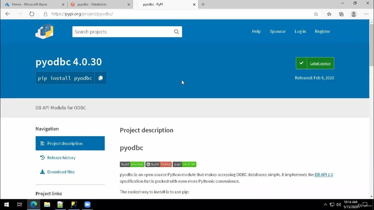 Azure Mini Project 2022 | Azure Databricks | 9 BonusHands on Connecting to SQL Server with ...