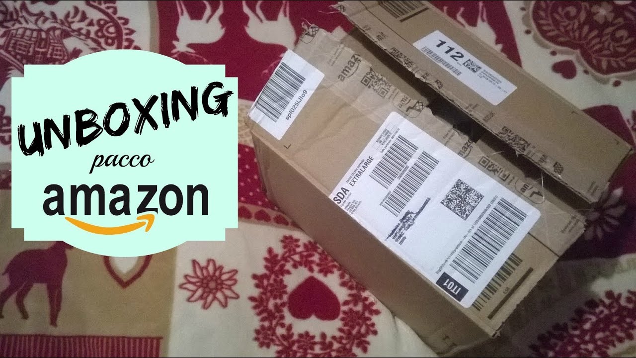 Pacco da Amazon!!!! Unboxing!! - BlackFed - YouTube