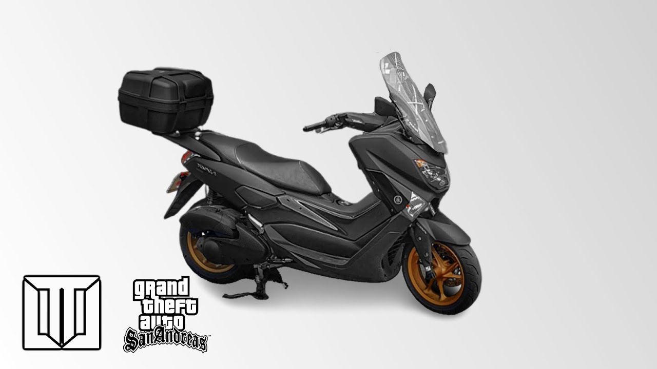[SHARE] Yamaha NMAX 160 Modif (DFF Only) - GTA SA Android - YouTube