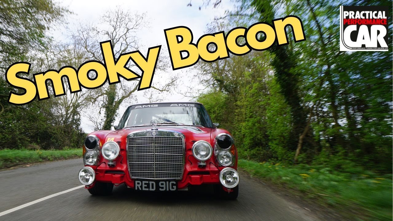 Mercedes W108 is reborn as the legendary Red Pig of Spa-Francorchamps ...