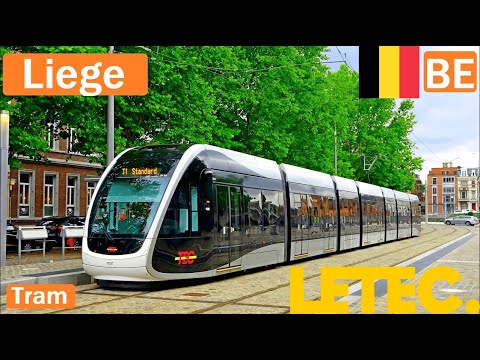 🇧🇪 LIEGE TRAMS 2025 | Tramway de Liège【4K】
