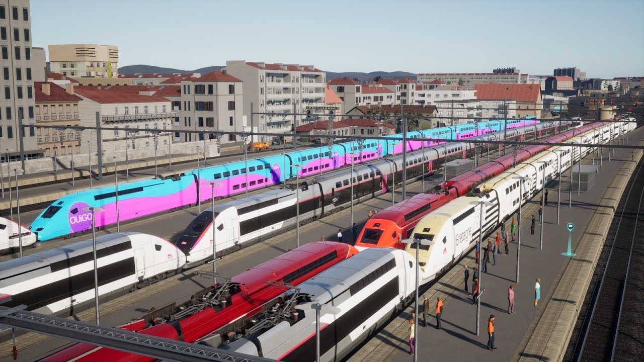 Train Sim World 3 Le TGV 2N2 SNCF - YouTube