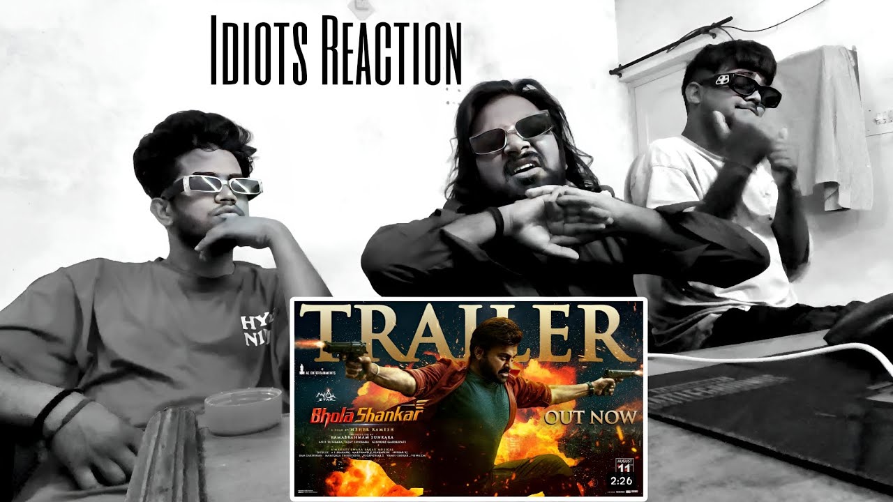 Reaction Bholaa Shankar Trailer | Mega Star Chiranjeevi | Tamannaah ...