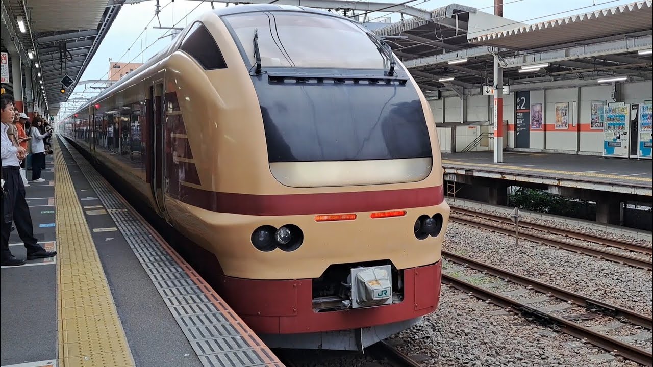 JR東日本E653系K70編成特急鎌倉吉川美南行き西国分寺駅発車(2024/6/22) - YouTube