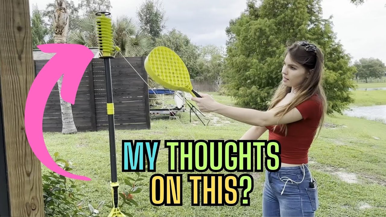 My thoughts on this Swing ball Pro Tether Tennis set - YouTube