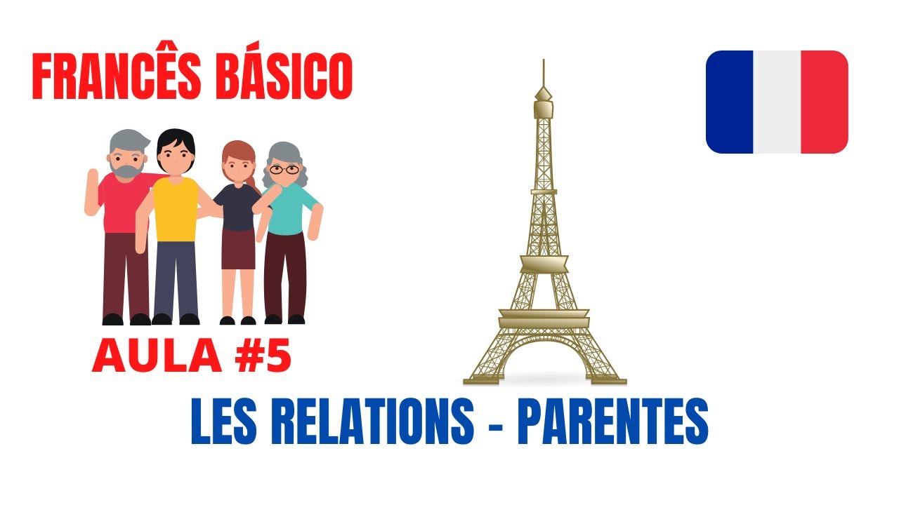 Curso Básico de francês | Parentes - Parte1 - YouTube