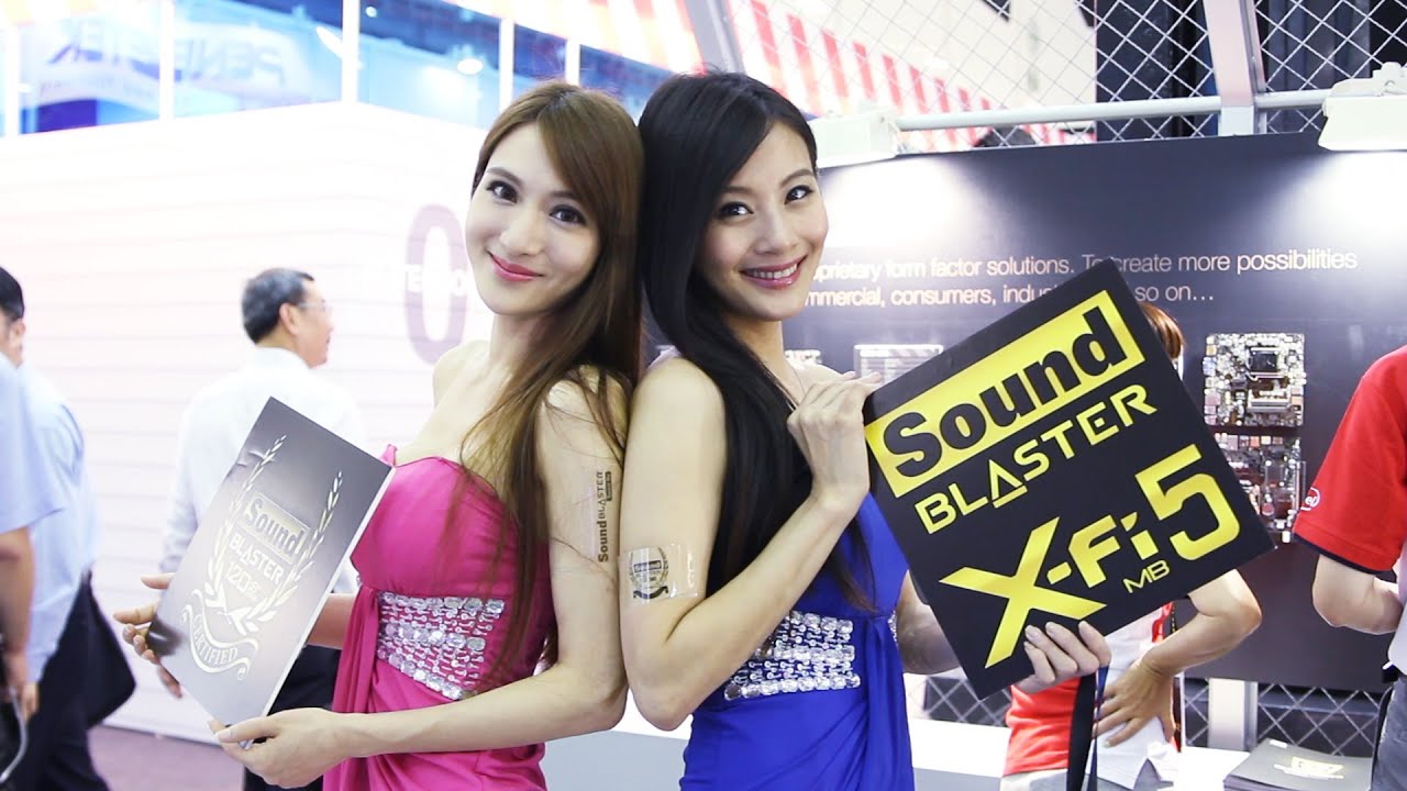 The Show Girls of Computex 2015 - YouTube