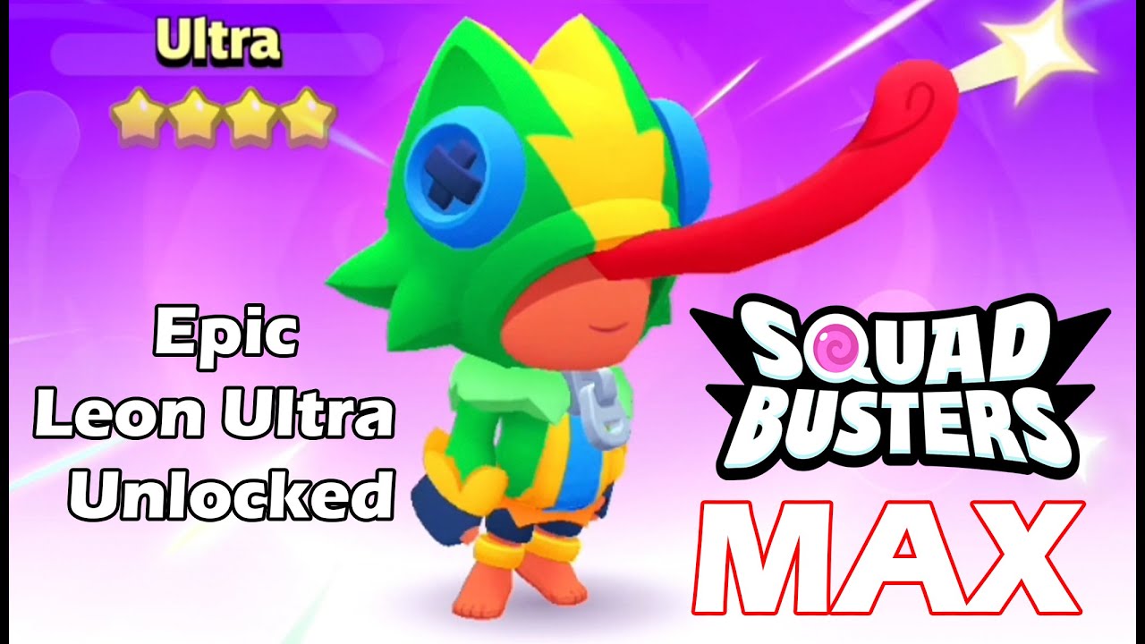Epic Leon Ultra Evolution Event - Character Maxed #squadbusters - YouTube