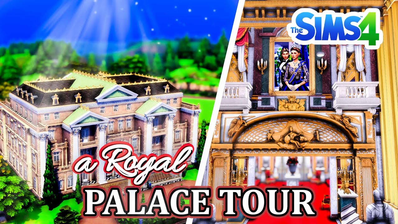 The Royal Willow Palace Tour | The Sims 4 - YouTube
