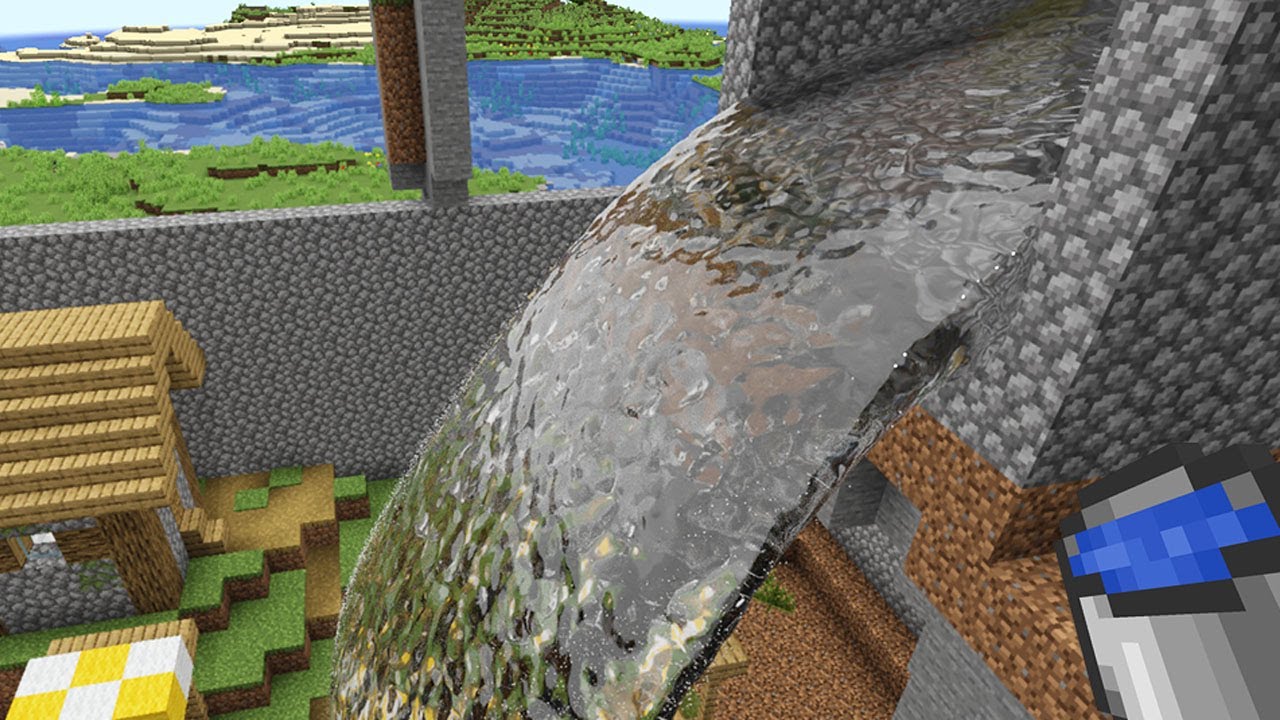 Too Realistic Water in Minecraft - Compilation #58 - YouTube