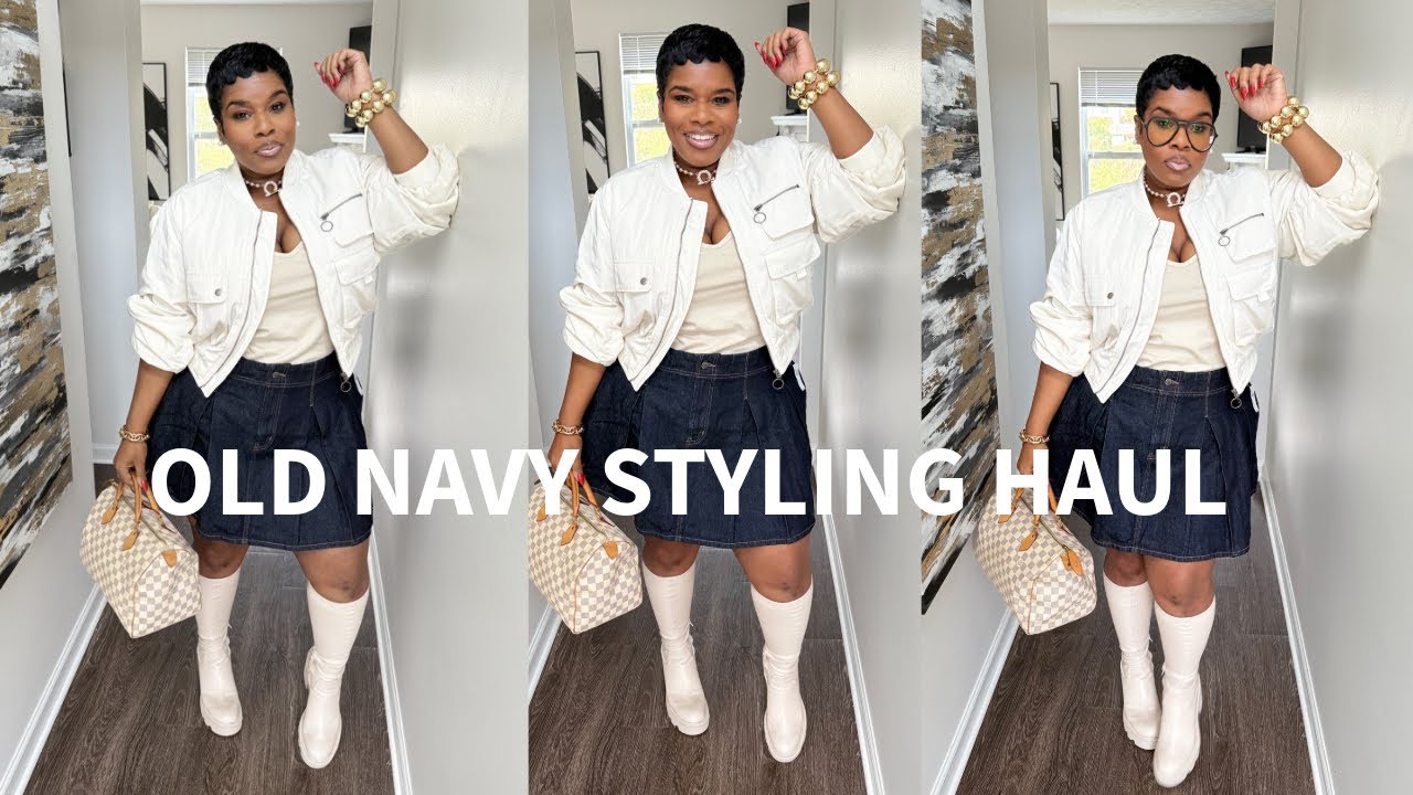 OLD NAVY! Plus Size Styling Haul - Plus size fashion - YouTube