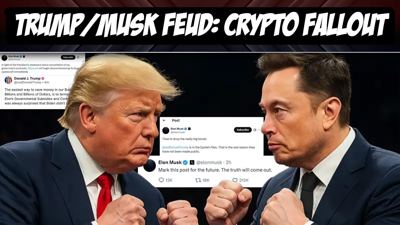 Trump/Musk Feud: Crypto Fallout - Bitcoin Ethereum Dogecoin - YouTube