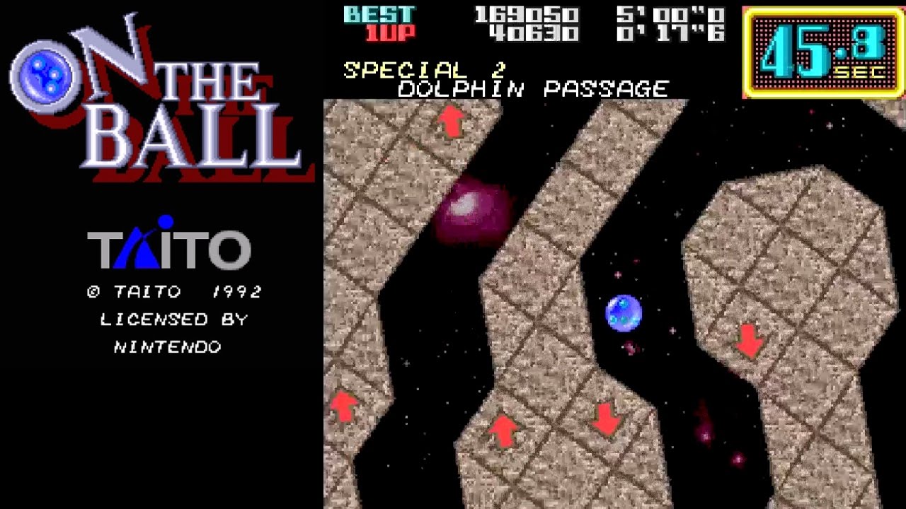 On the Ball ... (SNES) 60fps Gameplay - YouTube