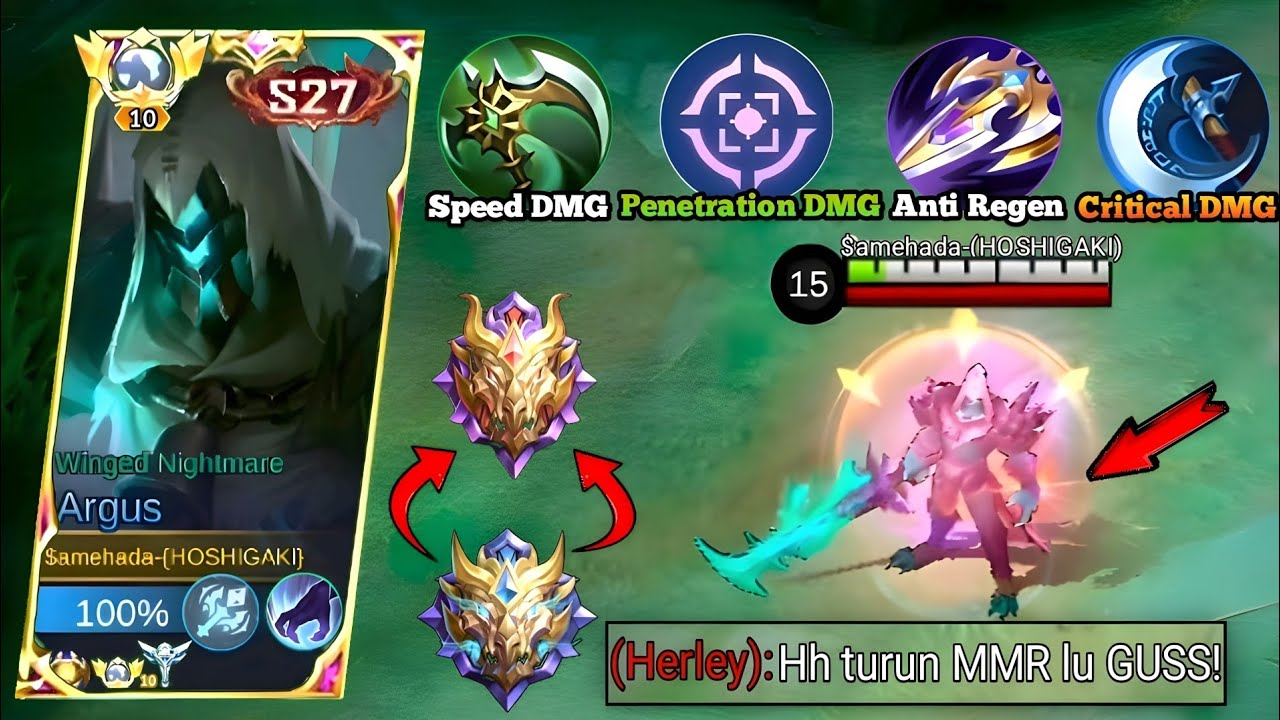 ARGUS VS ALL COUNTER HERO AND EMBLEM & BUILD AUTO GENDONG TIM🔥 ...