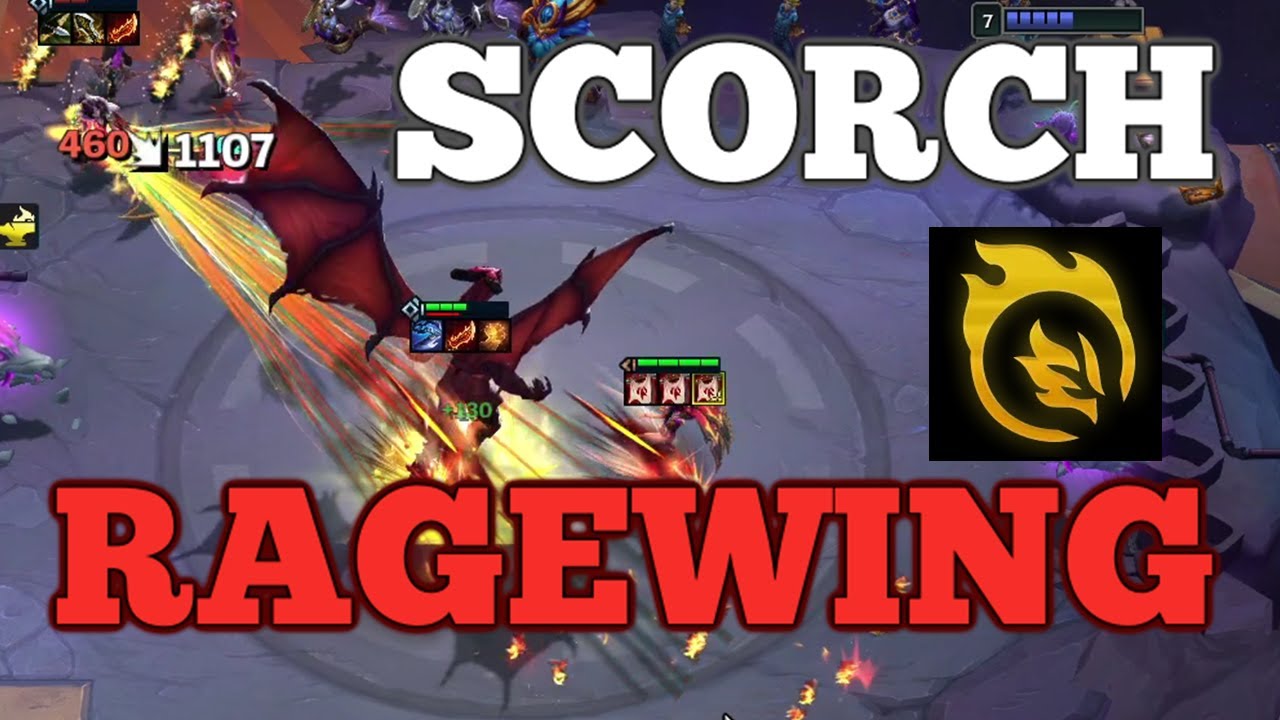 Ragewing Scorch Augment - TFT Dragon Lands - Set 7 - YouTube