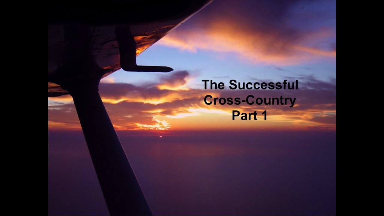 Cross-country Flight Planning Part 1 - YouTube