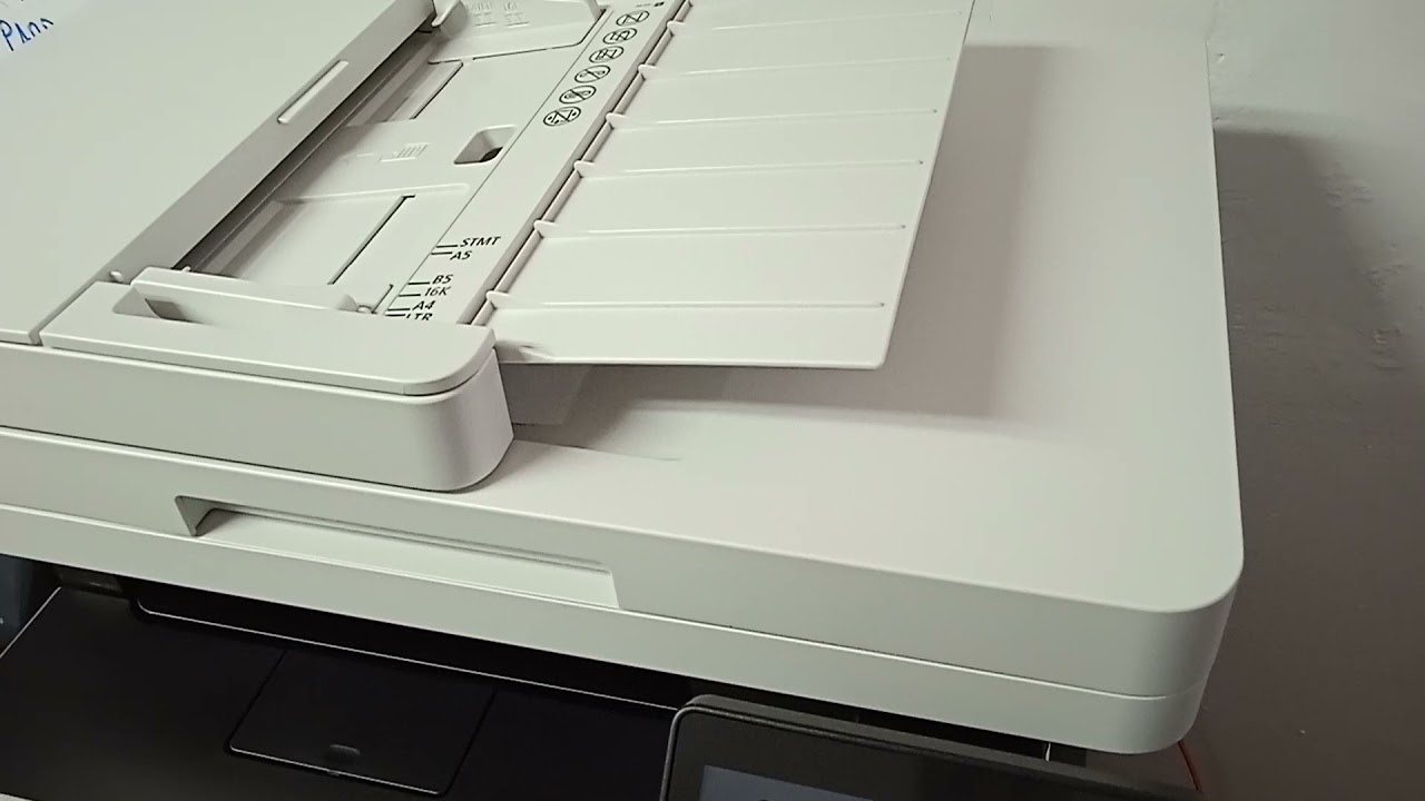 funcionamiento canon imagerunner 1643 usuario general - YouTube