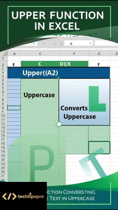 Mastering the Excel UPPER Function: Convert Text to Uppercase - YouTube