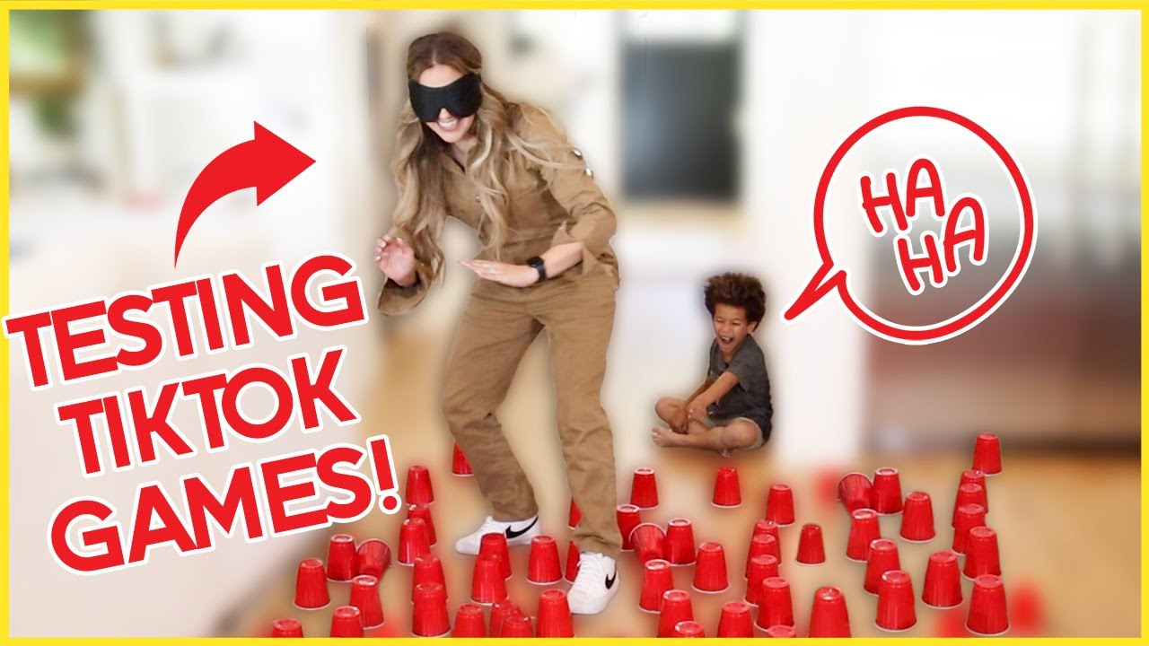 Testing Viral TikTok Games with Allison and Maddox! - YouTube