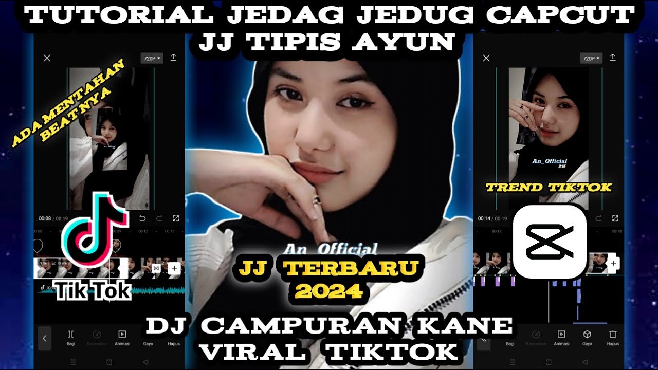 Tutorial Edit Jedag Jedug Capcut JJ Tipis Ayun kece || Dj Campuran Kane Viral Tiktok - YouTube