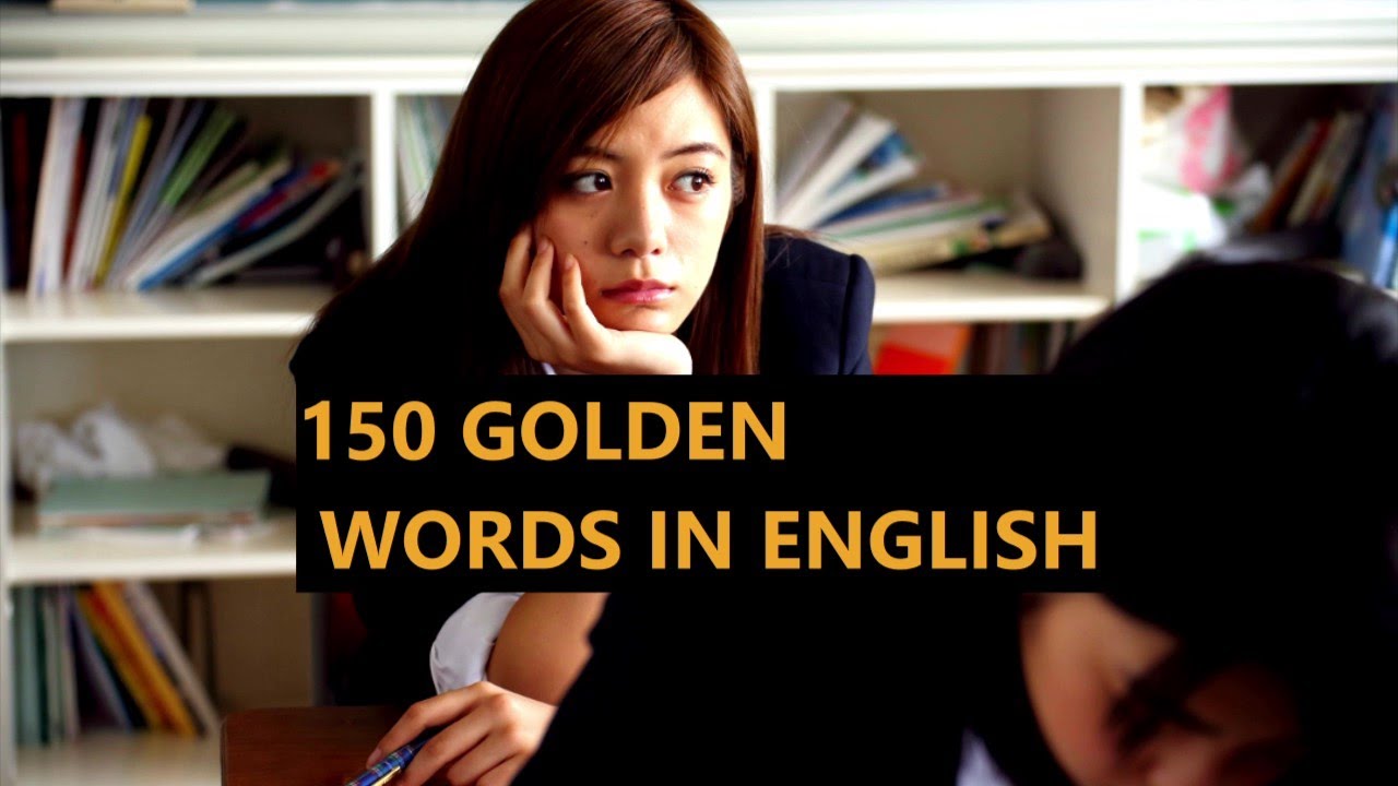 150 GOLDEN WORDS IN ENGLISH FOR BEGINNERS #vocabulary - YouTube