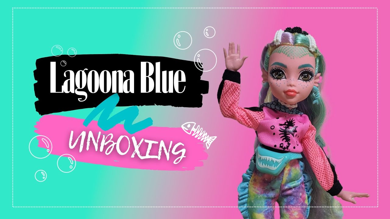 🐟 Unboxing LAGOONA BLUE (... albo Pink) 🐟| Monster High G3 - YouTube