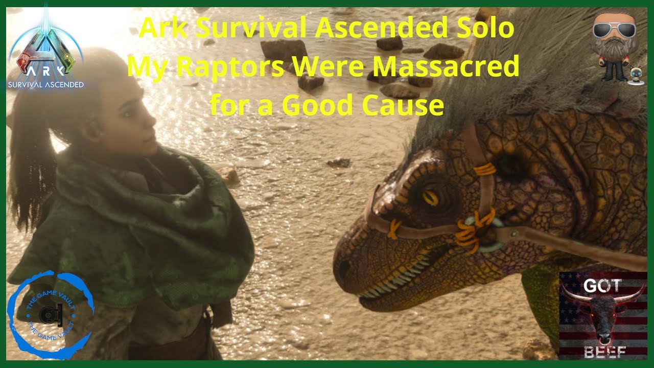 ASA Solo Island [PS5] 11: My Raptors Were Massacred for a Good Cause ...