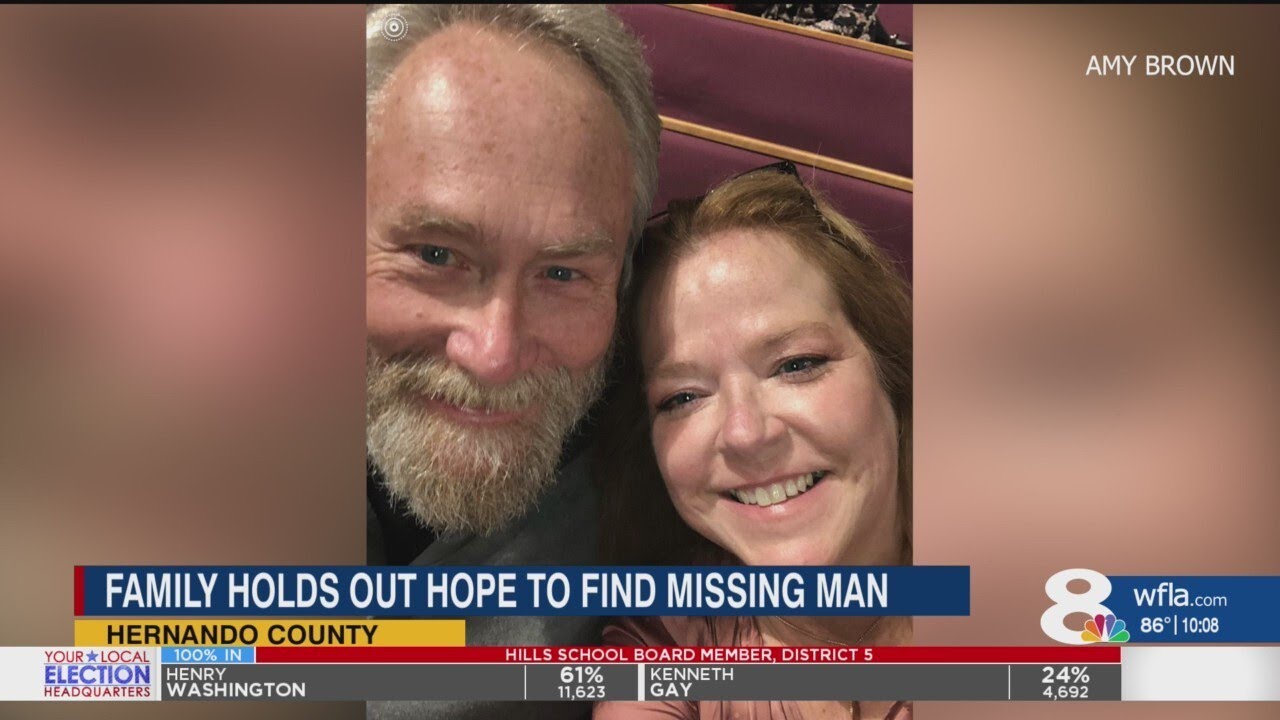 Family holds out hope to find missing man in Hernando County - YouTube