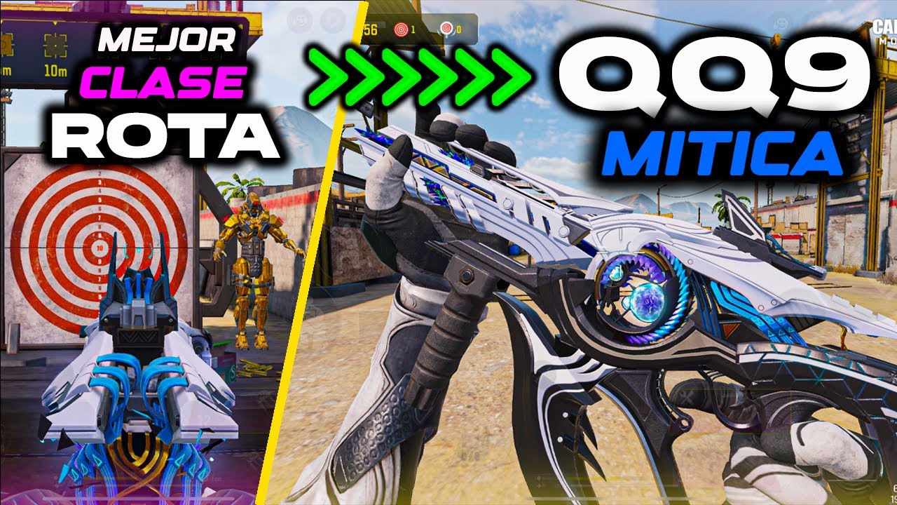 LA MEJOR CLASE DE QQ9 MITICA MATA EN 2 SEGUNDOS COD MOBILE - YouTube