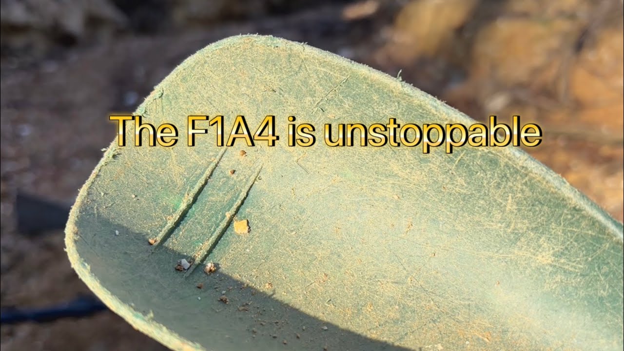 Detecting the creeks With the modded F1A4 - YouTube