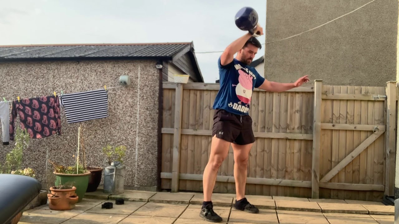 Single Arm Kettlebell Snatch - YouTube