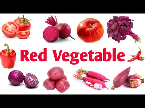 Red Vegetable Name || Red Vegetable Name in English with Pictures ...