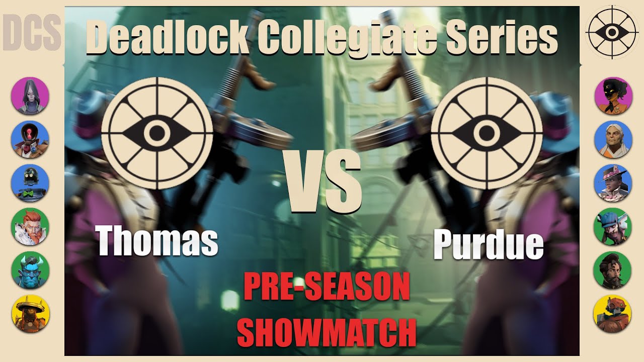 Thomas vs Purdue | College Deadlock Showmatch - YouTube