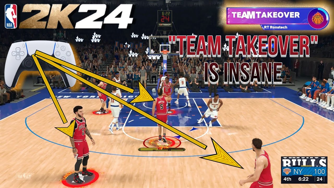 HOW TO GAIN CONTROLS! ALL PLAYERS IN YOUR TEAM IN NBA 2K24 MyCareer ...