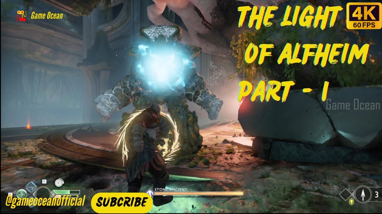 God of War Walkthrough - The Light of Alfheim Part - 1 |#godofwar | # ...