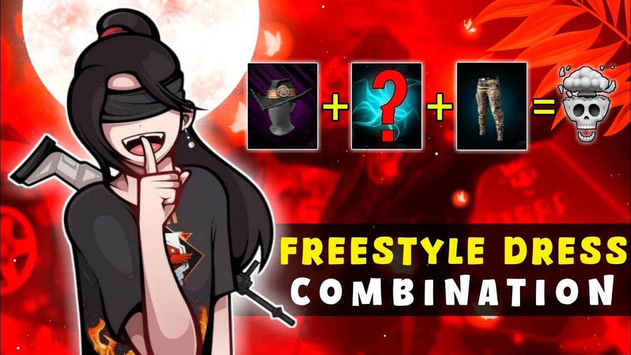 FREESTYLE DRESS COMBINATION FOR NO TOP UP PLAYERS || NO TOP UP ...
