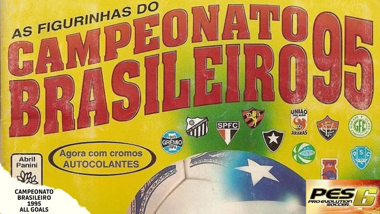 🎮⚽🏆 PES 6: CAMPEONATO BRASILEIRO 1995 - YouTube