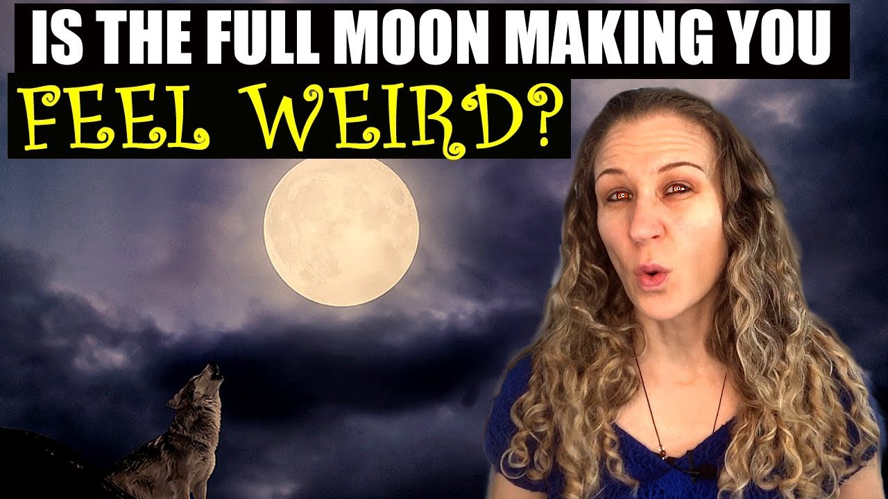 Is the Full Moon Making You Feel Weird? - YouTube