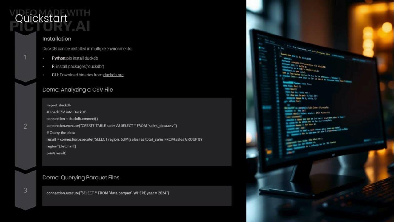 DuckDB: The Lightweight Query Engine Revolutionizing Data Analytics - YouTube