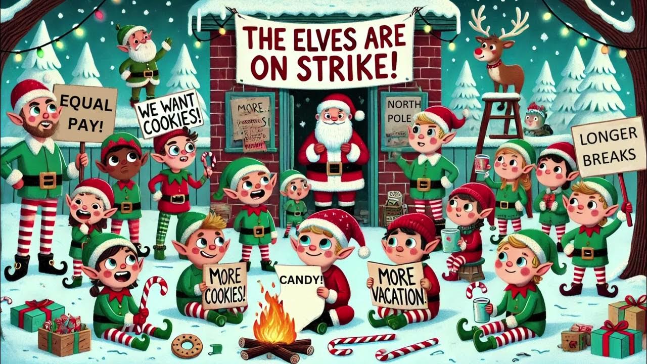 The Elves are on Strike - A Hilarious Kids Christmas Song That Will ...