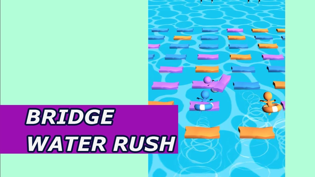 Bridge Water Rush - Walkthrough Gameplay - Game Review - YouTube