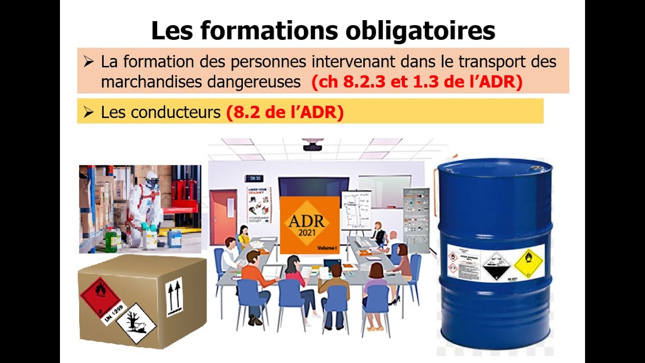 Formation Réglementaire ADR - YouTube