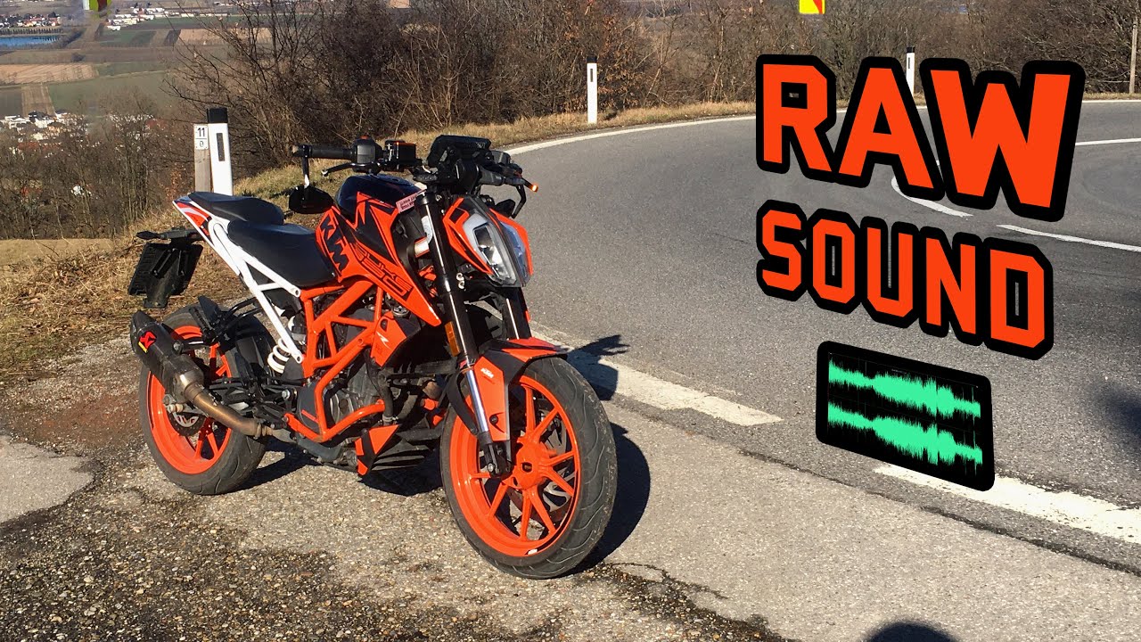 KTM Duke 390 [RAW Audio] - YouTube