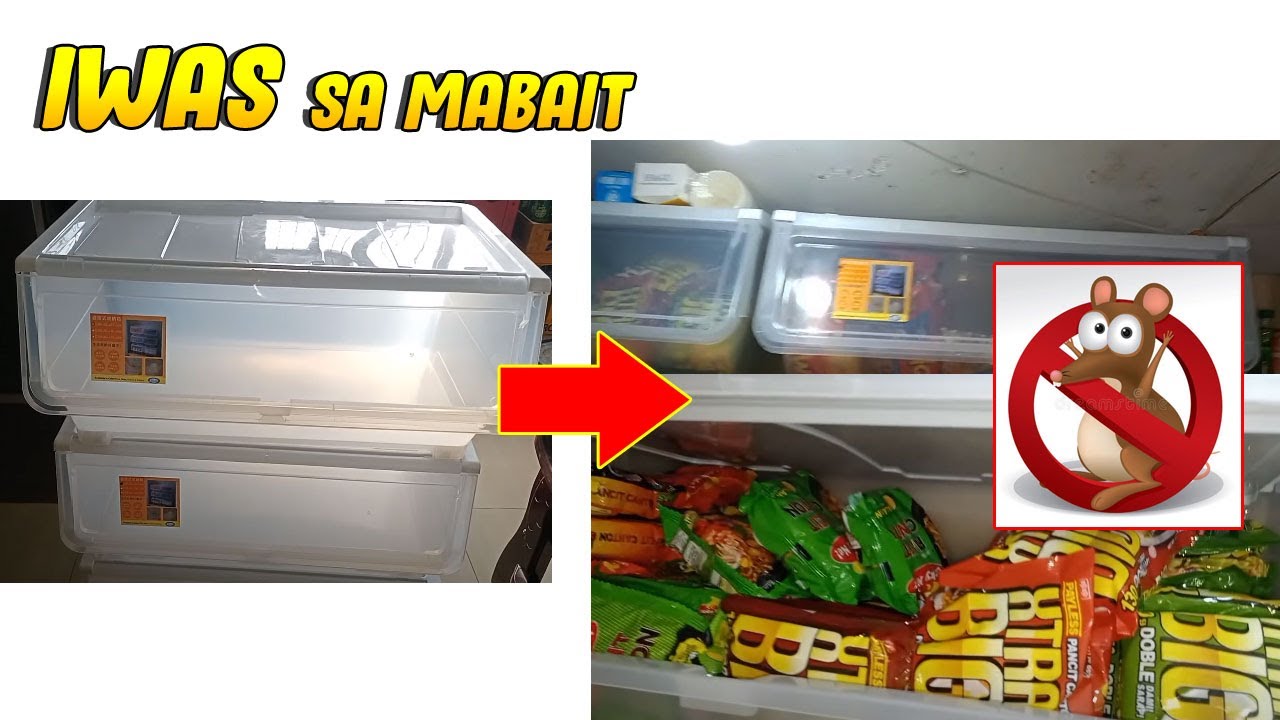 Fliptop Storage box para sa Ating Tindahan,iwas ngatngat Ng daga - YouTube