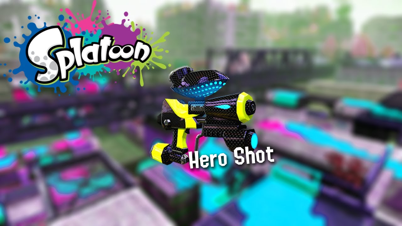 Finally Using The Hero Shot in Splatoon 1! - YouTube