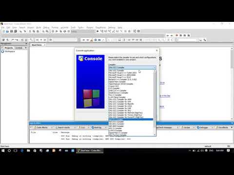 C Programming 2 Codeblocks Interface and First Project - YouTube