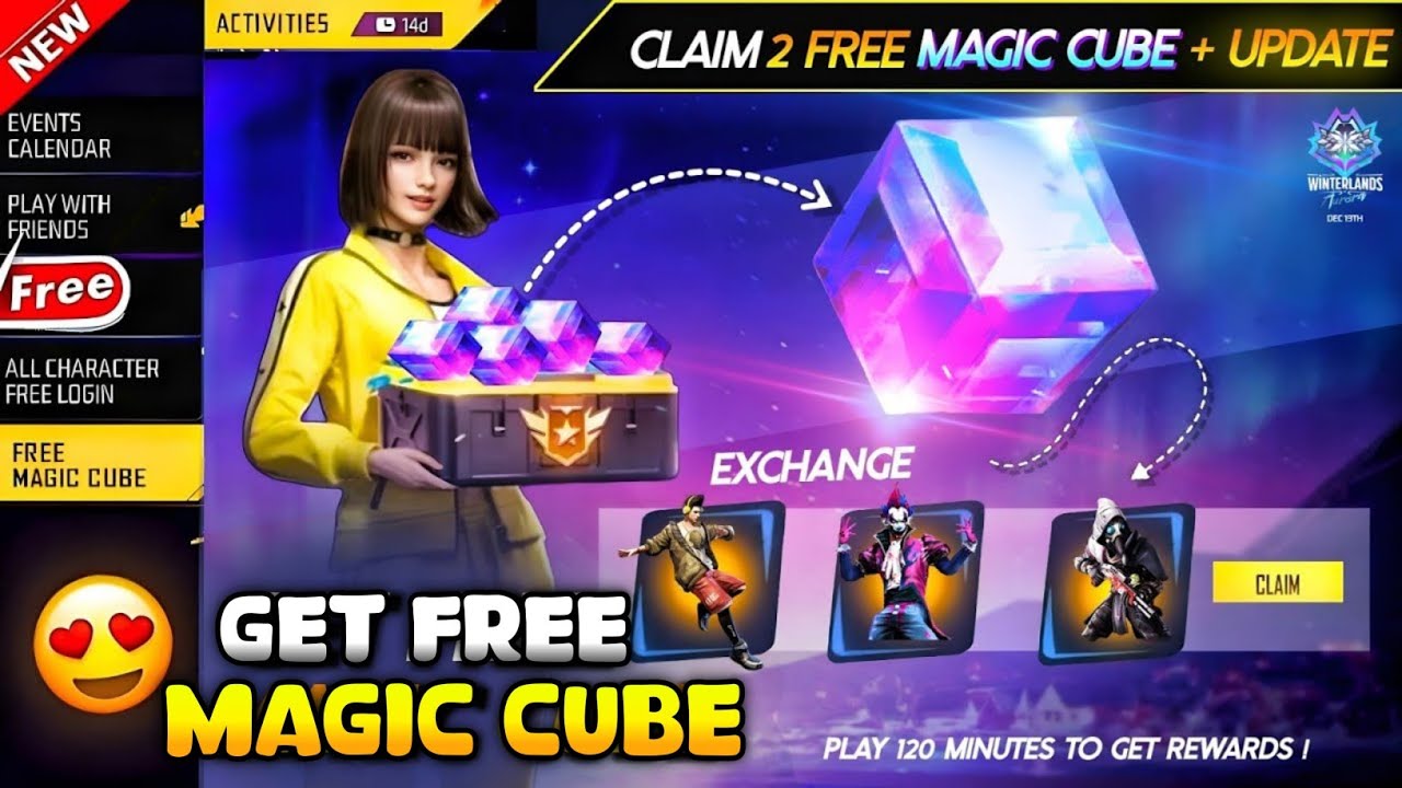 Free Magic Cube Update Free Fire 🔥😍 | Free Fire Naruto Event 🤯 - YouTube